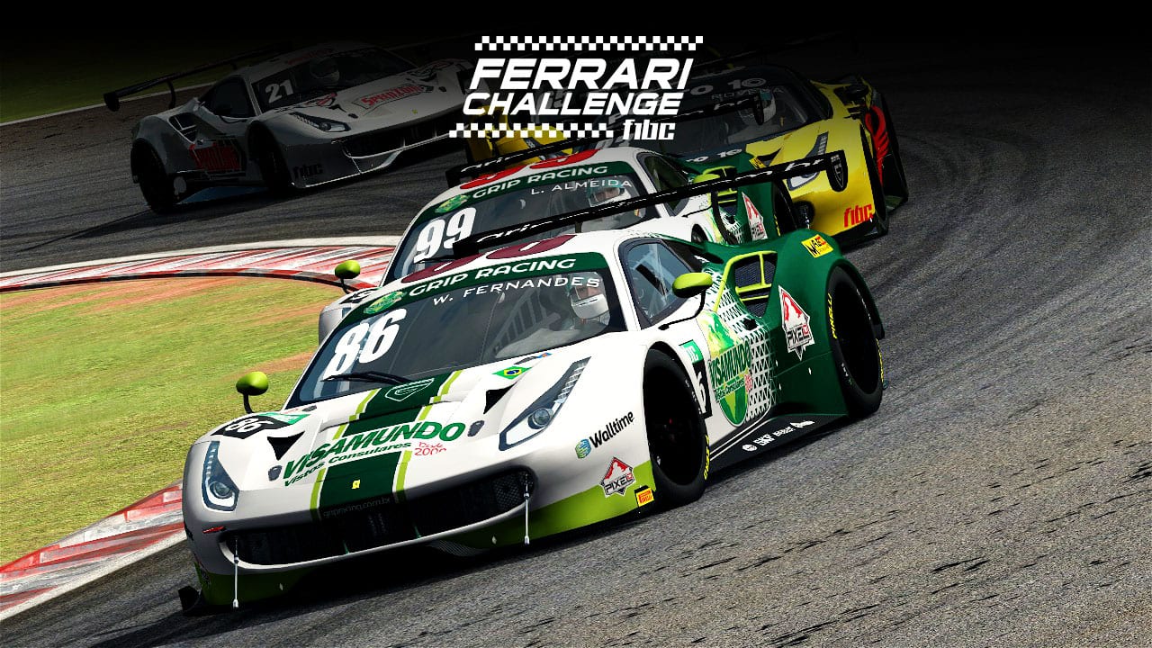 Ferrari Challenge: Rodrigo de Sousa (Grip) vence em Cascavel; Roveda ...
