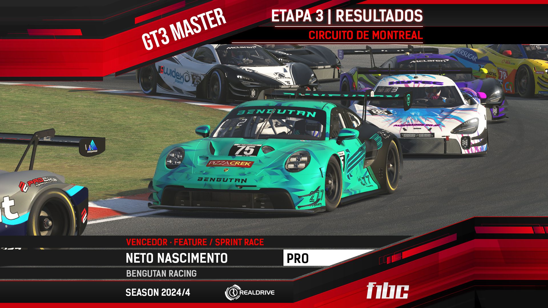 Realdrive GT3 Master: Neto Nascimento e Thiago Mello vencem em Montreal - Automobilismo Virtual ...
