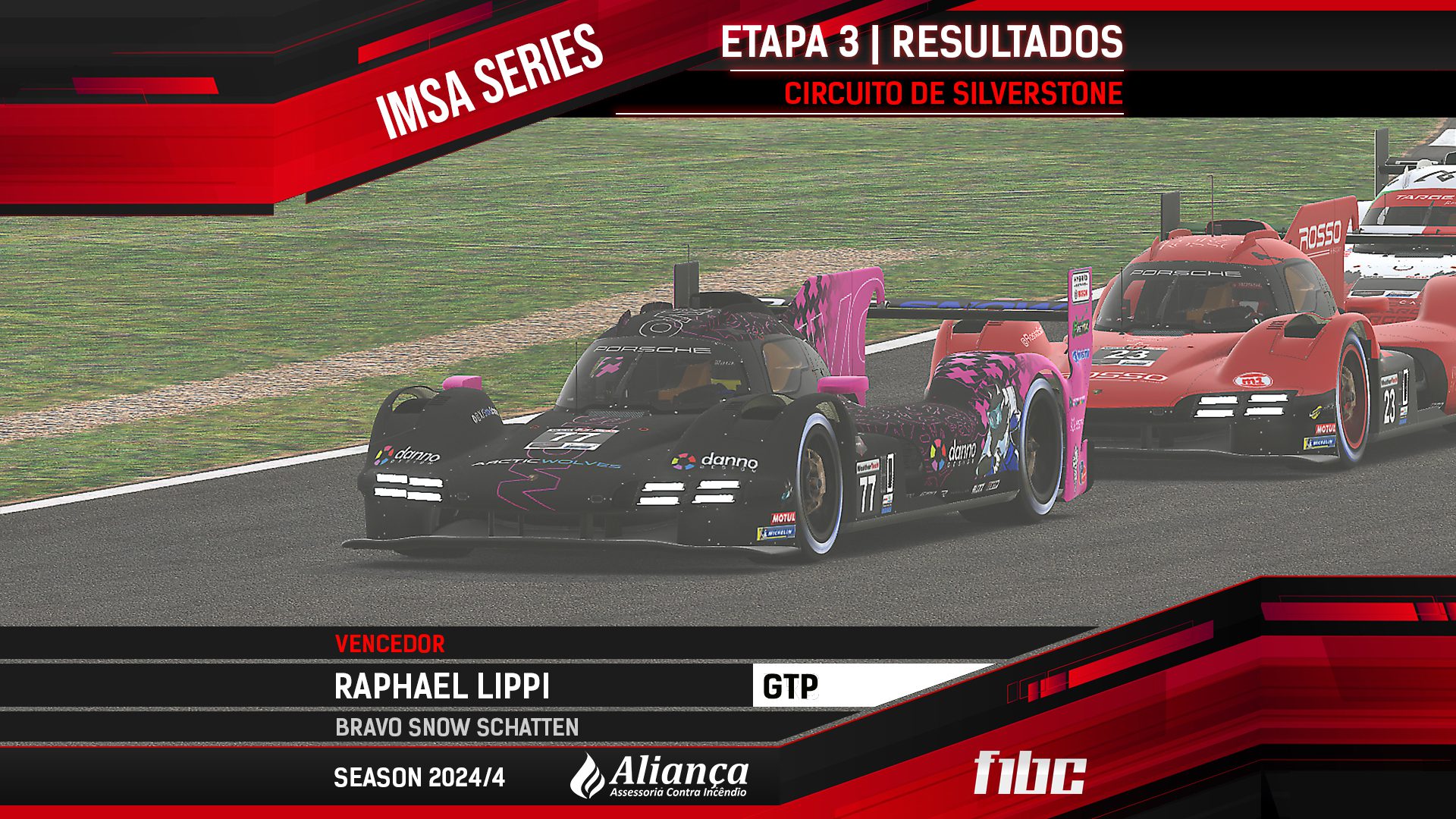 Aliança IMSA Series: Raphael Lippi (GTP) e Felipe Baptista (GT3) vencem ...