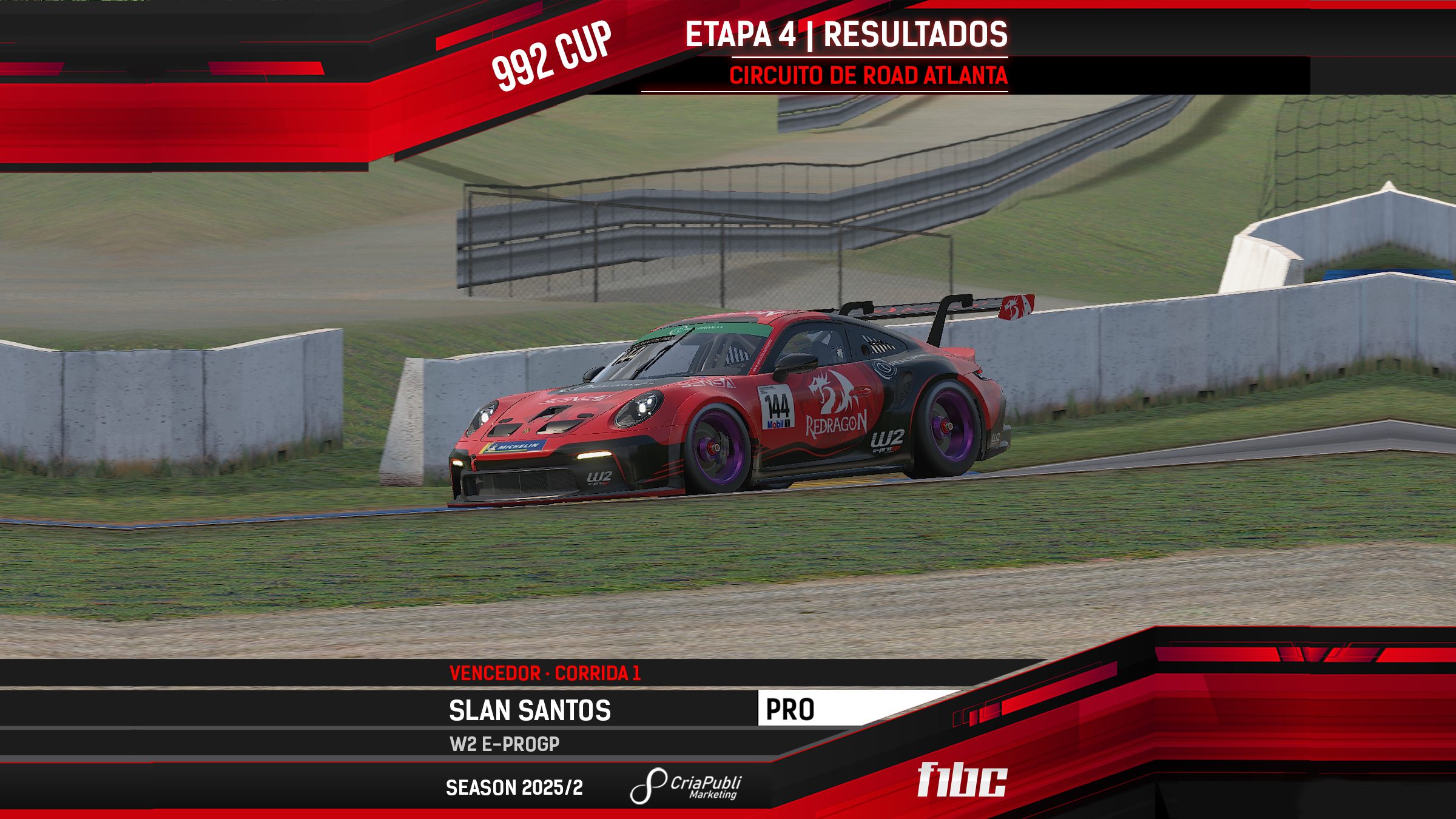 CriaPubli 992 Cup: Em Road Atlanta, Slan Santos e Leandro Lanzendorf ...